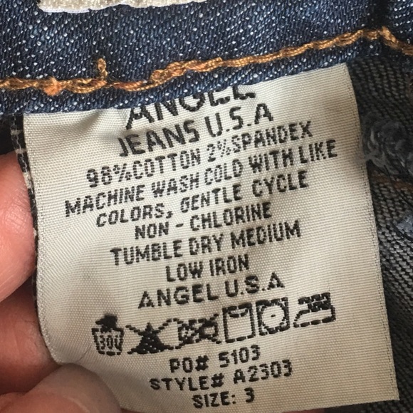 Angel | Jeans | Brand Nwt Angel High Rise Wide Leg Flare Jeans In Dark ...